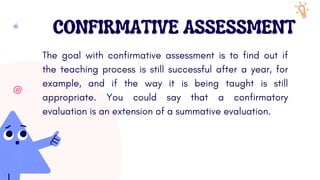 Types of assessment in the classroom for ESL | PPT