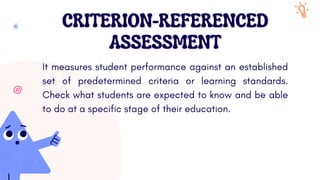 Types of assessment in the classroom for ESL | PPT