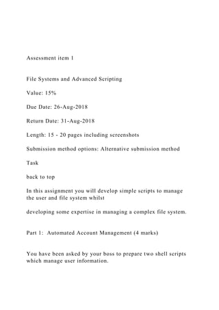 Assessment item 1 File Systems and Advanced Scripting .docx