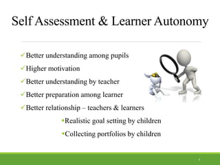 Assessment & Language Learning | PPTX