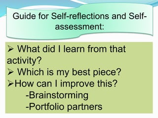 5.4 STAGES IN IMPLEMENTING PORTFOLIO ASSESSMENT | PPTX