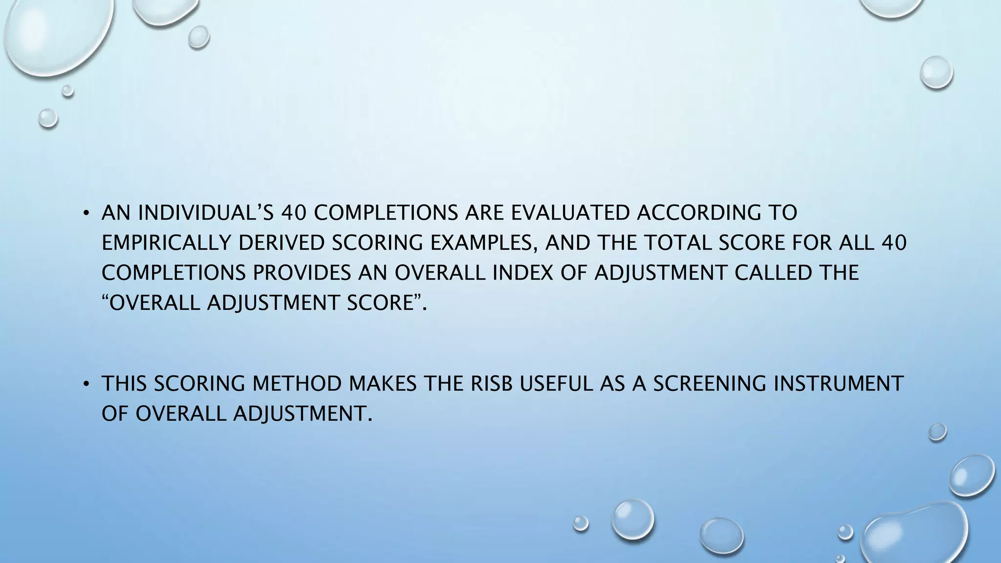 (RISB).pptxRotter’s Incomplete Sentences Blank Test | PPTX
