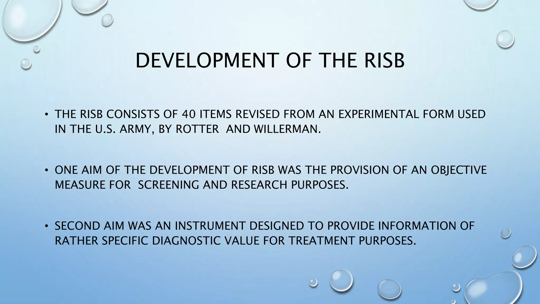 (RISB).pptxRotter’s Incomplete Sentences Blank Test | PPTX