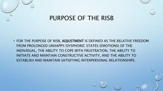 (RISB).pptxRotter’s Incomplete Sentences Blank Test | PPTX