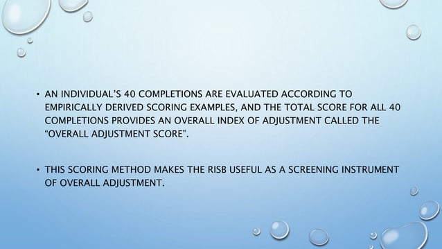 (RISB).pptxRotter’s Incomplete Sentences Blank Test