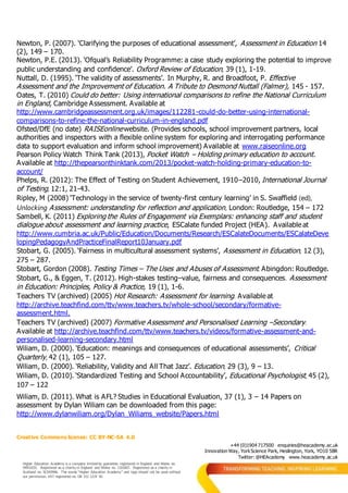 Assessment resource list | DOCX