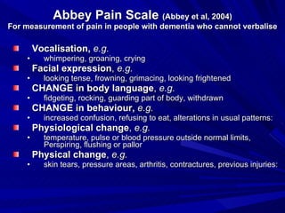 Assessment management of symptoms | PPT