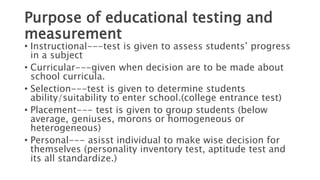 Assessment, Mearurements, Evaluation.pptx