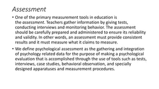 Assessment, Mearurements, Evaluation.pptx