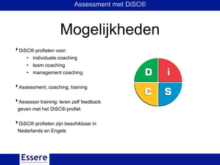 Assessment met DiSC® | PPT