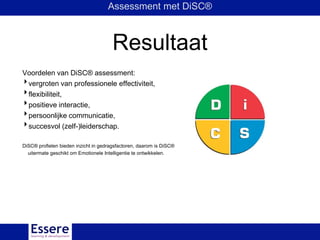 Assessment met DiSC® | PPT