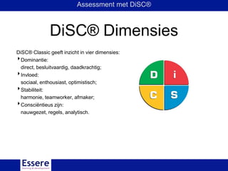 Assessment met DiSC® | PPT