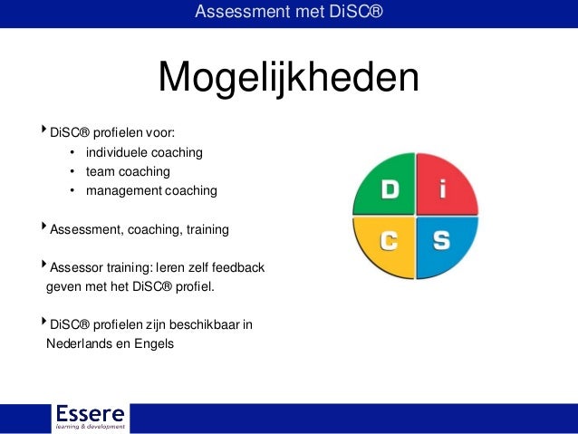 Assessment met DiSC®