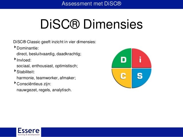 Assessment met DiSC®