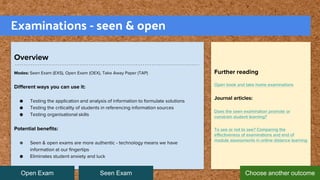 Assessment modes explained - Higher Education | PPT