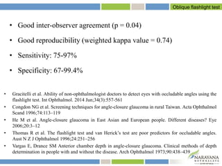 Assessment of Anterior Chamber Angle | PPTX