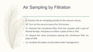Assessment of air quality | PPTX