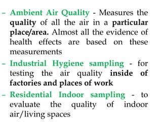 Air Quality Assessment Models and Their Significance | PDF