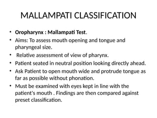 Assessment of Airway in Anesthesia and Management | PPTX