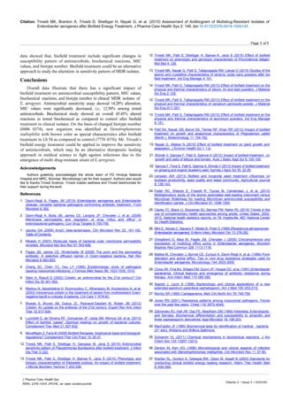 Assessment of Antibiogram of Multidrug-Resistant Isolates of ...