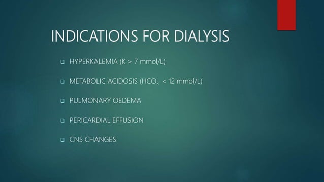 Assessment of anuria & management of post obstructive diuresis | PPT