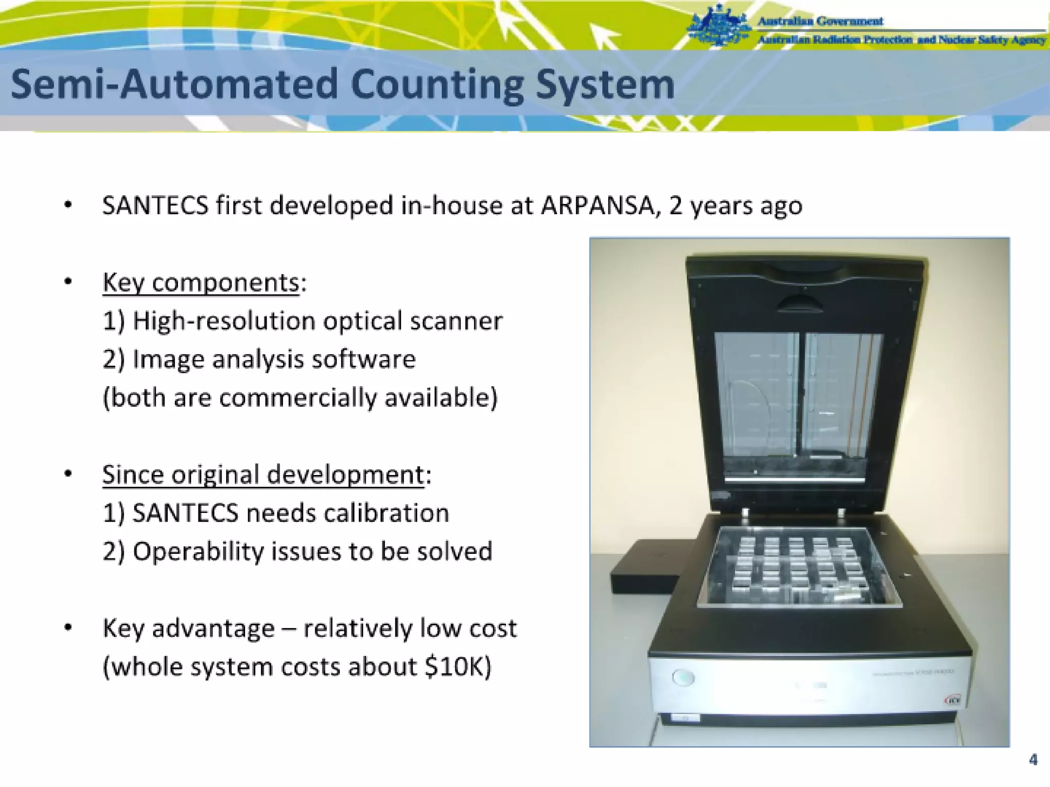 Assessment of a semi automated nuclear track etch counting system ...