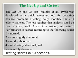 Assessment of balance | PPTX