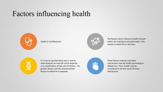 Assessment of barriers to good health and health seeking behaviour | PPTX