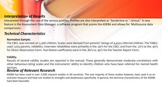 Assessment of behavior and emotional status | PPTX