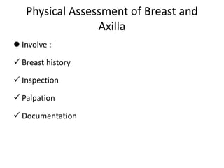 Assessment of Breast and Axiila .pptx