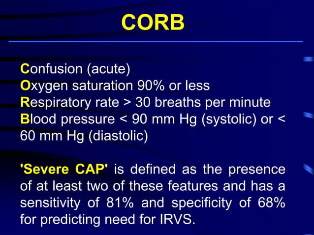 Assessment of CAP Severity by Pneumonia Scores | PDF
