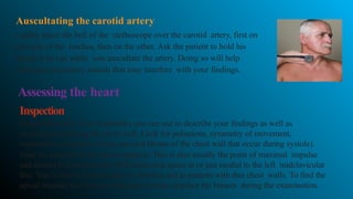 Assessment of Caridovascular sys.pptx Health assessment | PPTX
