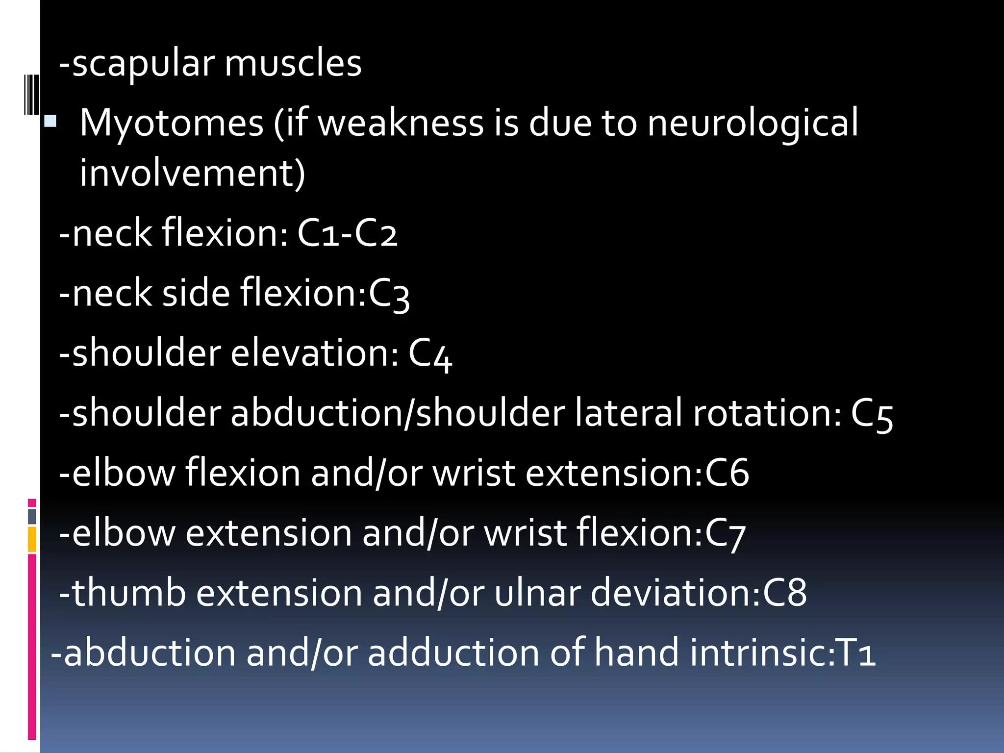 Assessment of cervical spine | PPTX