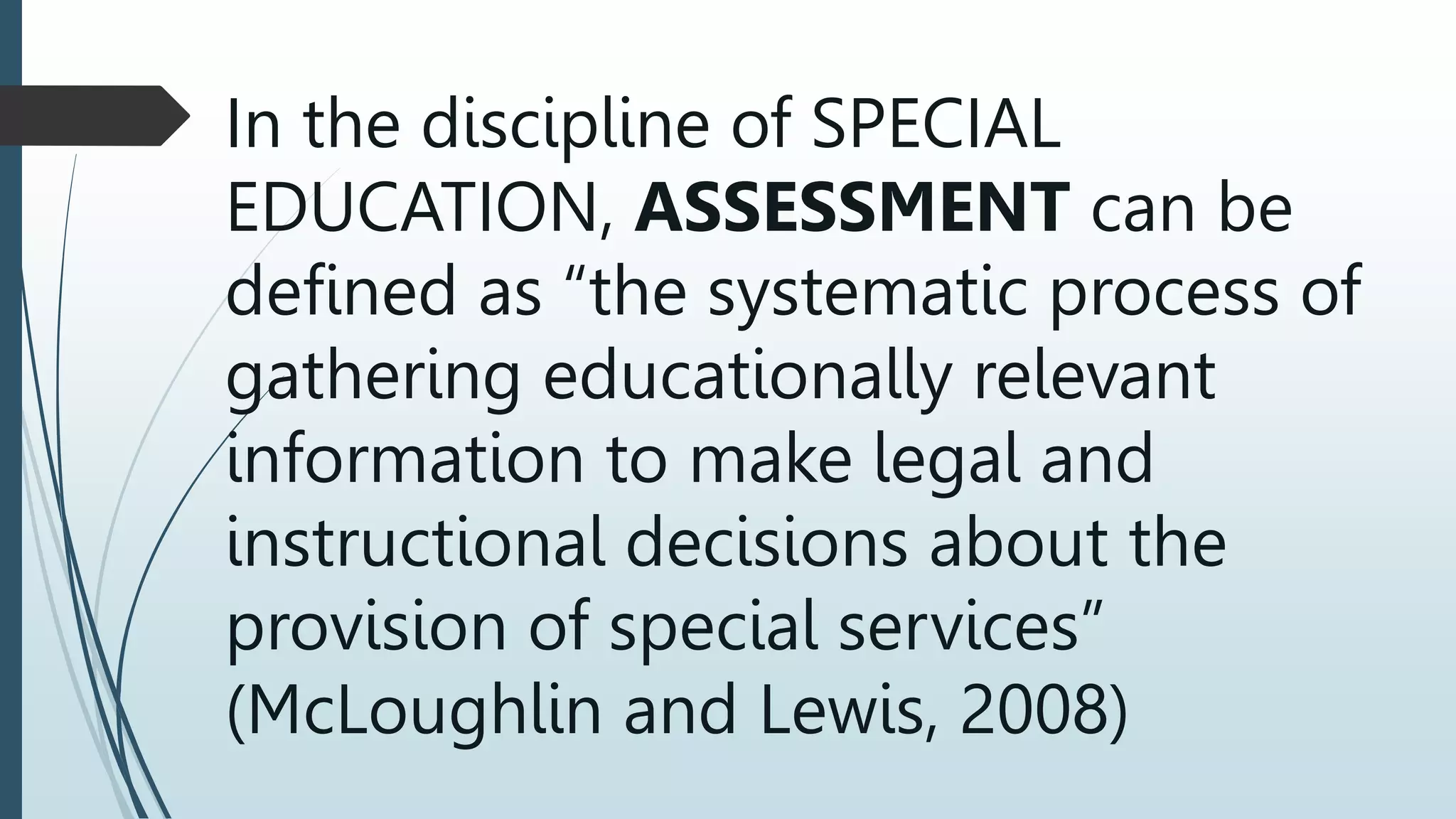 Assessment of children with special needs.pptx | Special Needs Kids ...