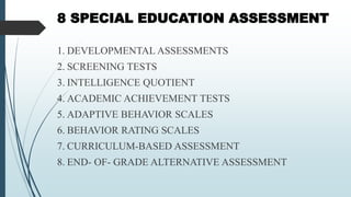 Assessment of children with special needs.pptx | Special Needs Kids ...