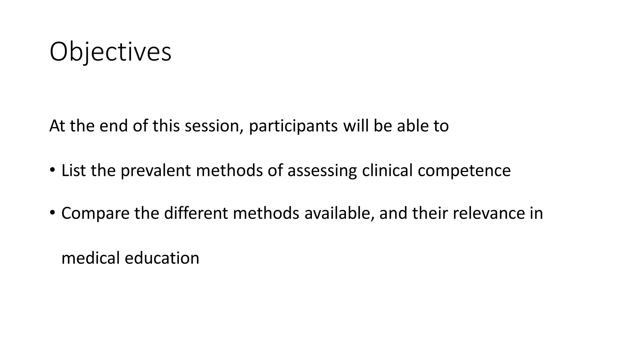 Assessment of Clinical Competence.pptx