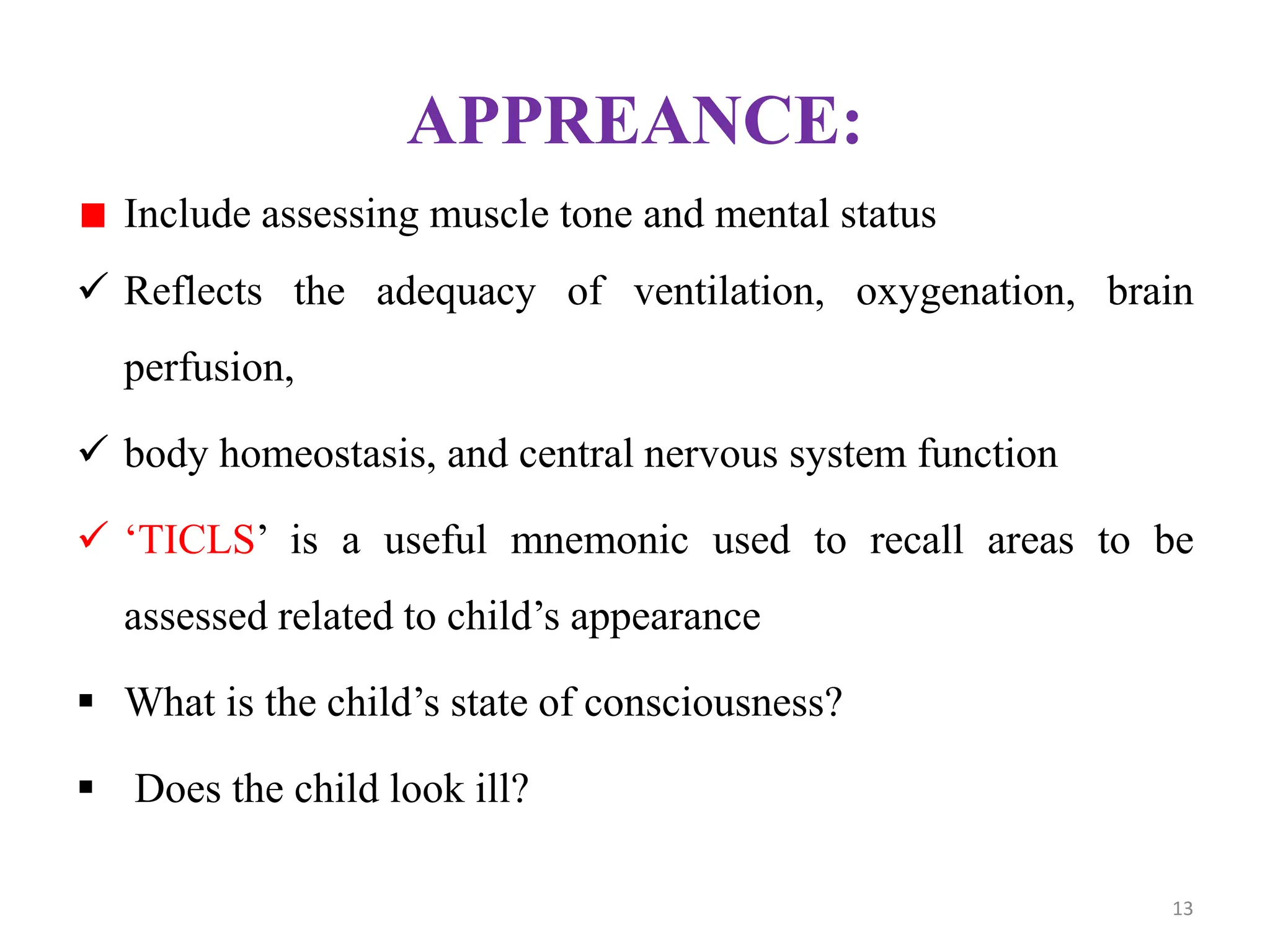 Assessment of critically ill child.ppttx | PPTX