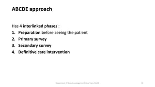 Assessment of critically ill patients | PPTX