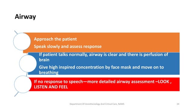 Assessment of critically ill patients | PPTX