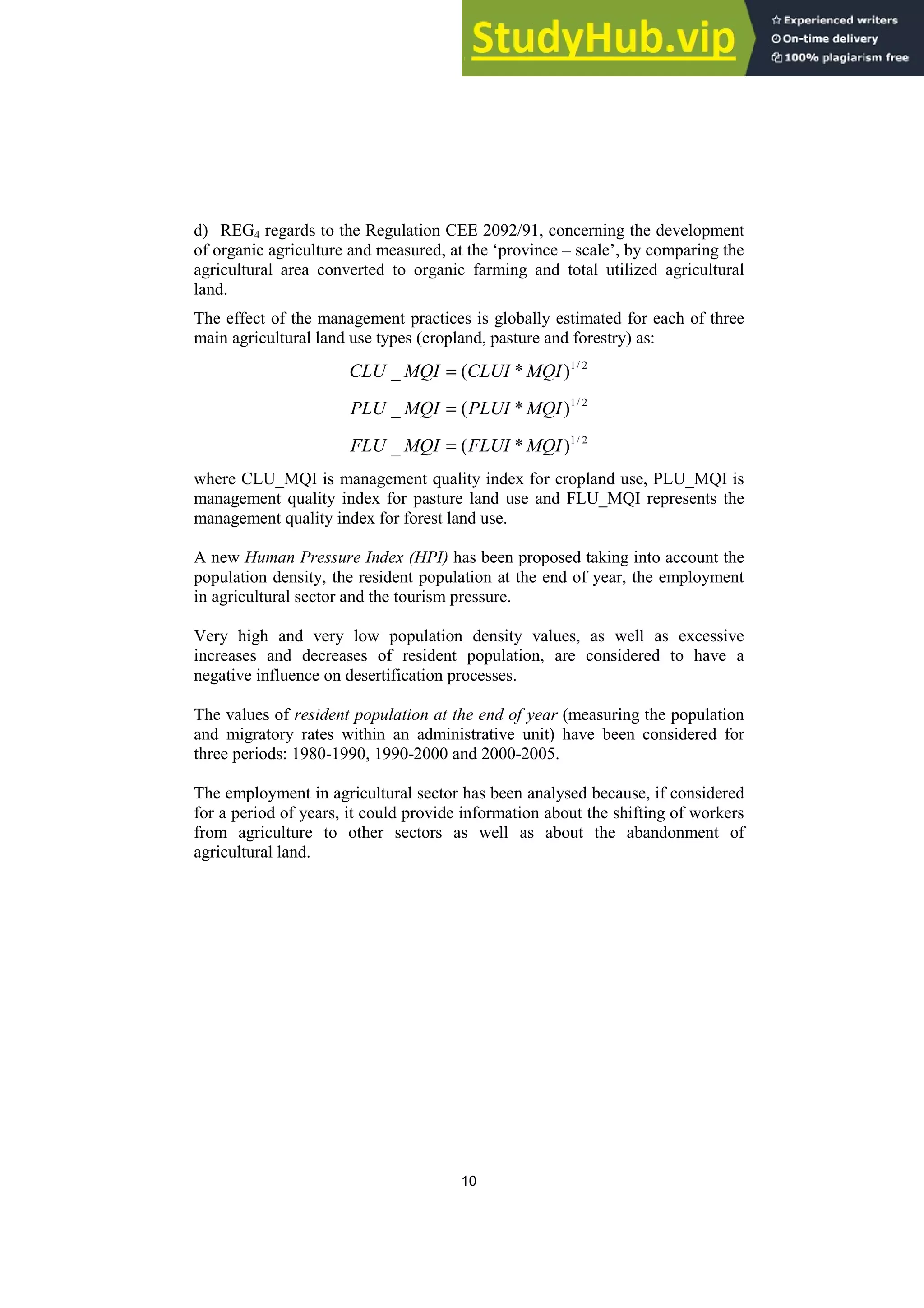 Assessment Of Desertification In Semi-Arid Mediterranean Environments ...