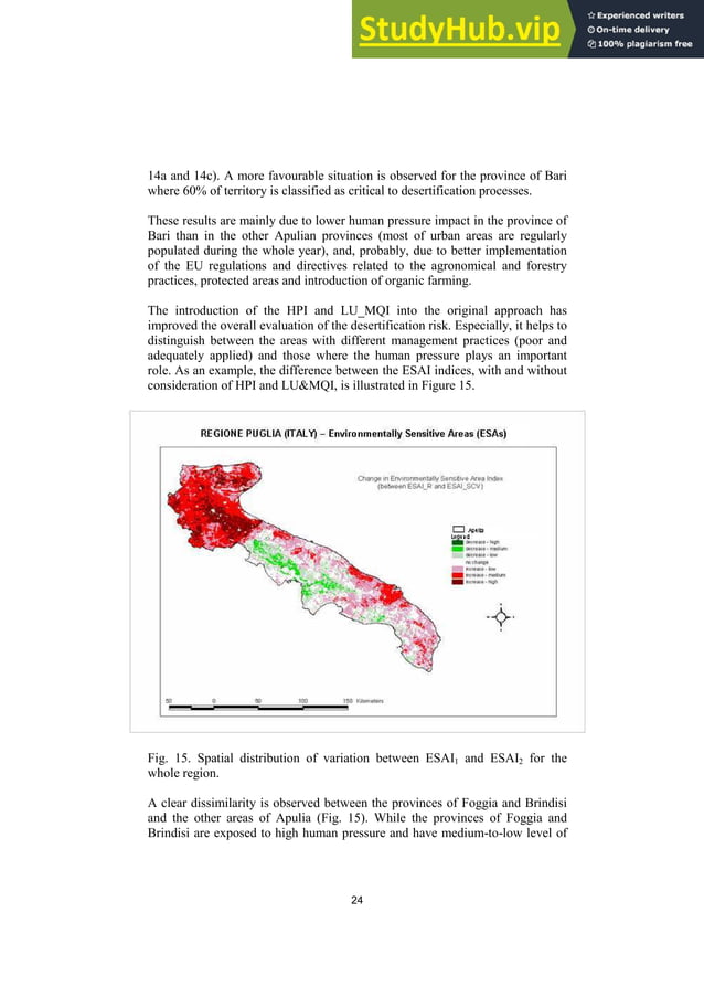 Assessment Of Desertification In Semi-Arid Mediterranean Environments ...
