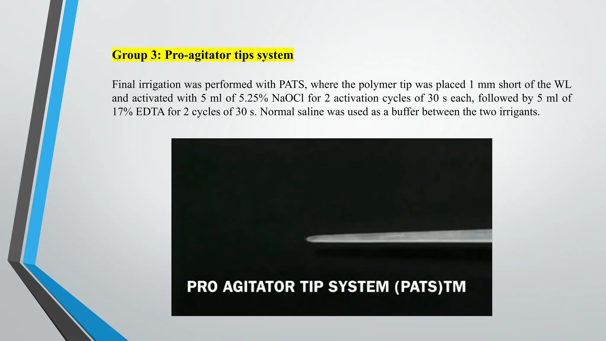 Assessment of different irrigation techniques on the penetration.pptx