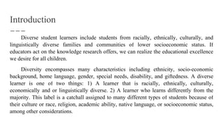 Assessment of educational needs | PDF
