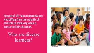 Assessment of diverse, learners,exemption, concessions, adaptation ...