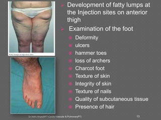 Assessment of DM and diabetic foot | PPTX