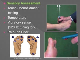 Assessment of DM and diabetic foot | PPTX