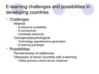 Assessment of e learning readiness | PPT