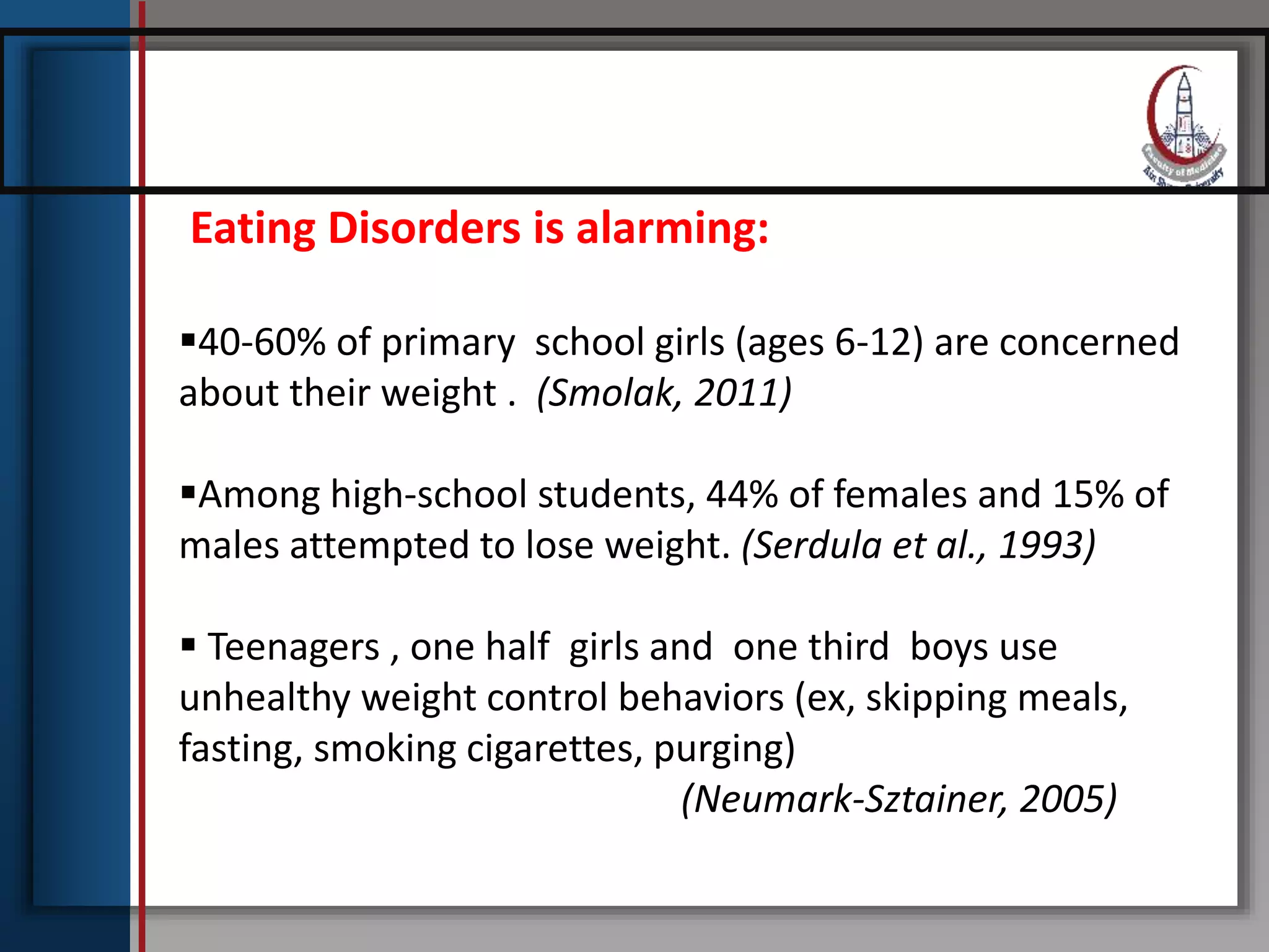 Assessment of Eating disorders EDE-Q pptx | PPT