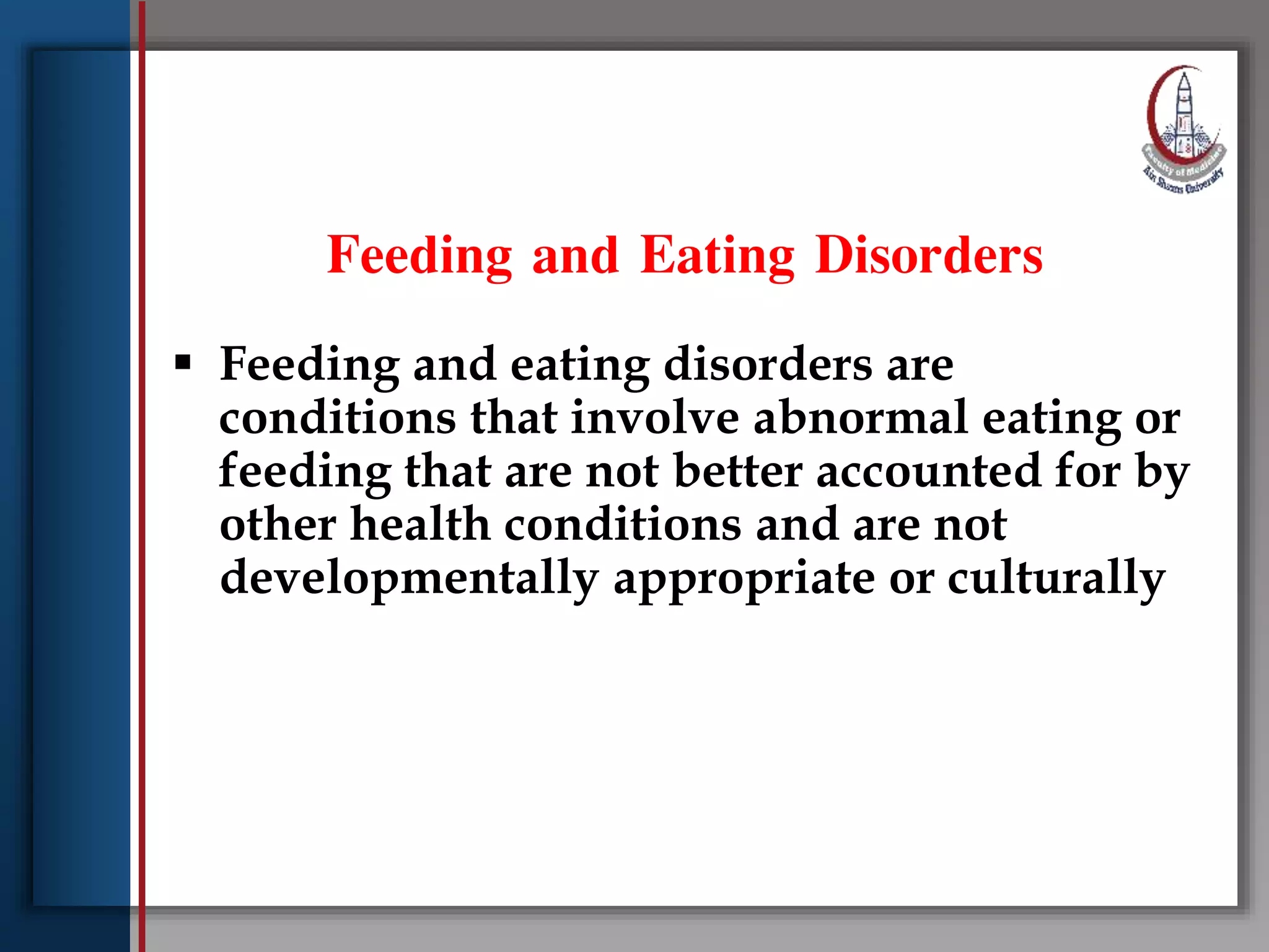 Assessment of Eating disorders EDE-Q pptx | PPTX