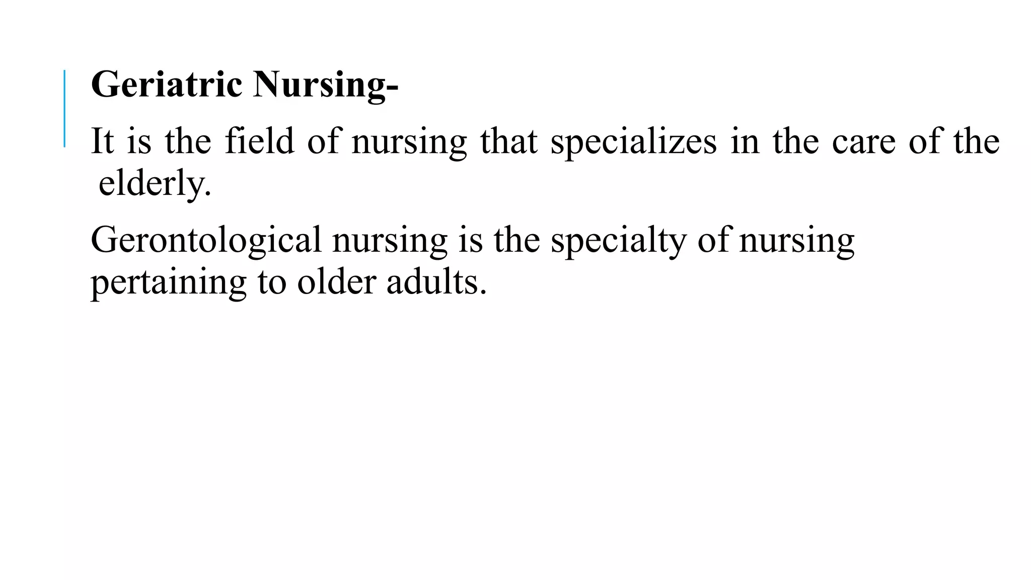 Geriatric Assessment , Assessment of Elderly | PPTX